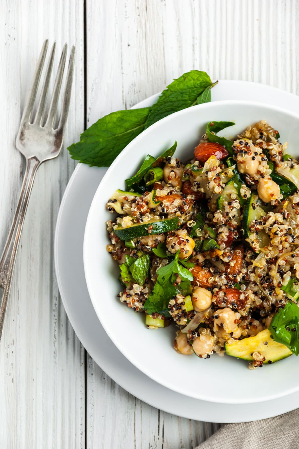 Easy Moroccan Quinoa Salad | The Crooked Carrot
