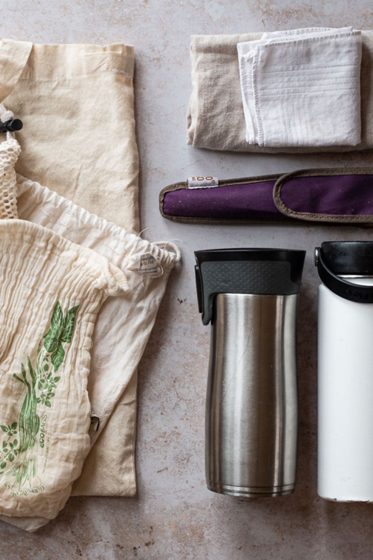5 essential items for low waste traveling | The Crooked Carrot