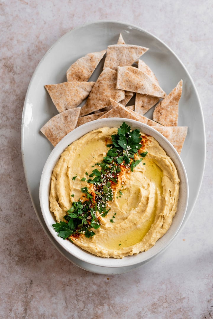 The Best Basic Hummus | The Crooked Carrot