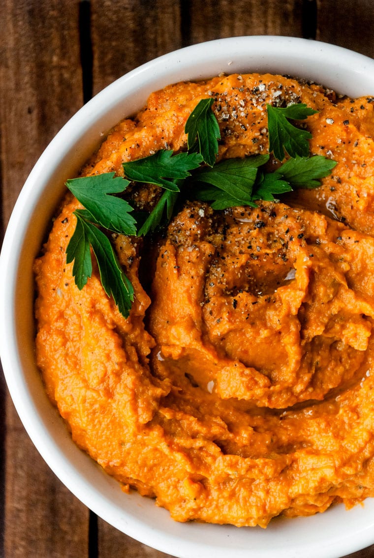 Spicy Habanero Carrot Dip | The Crooked Carrot