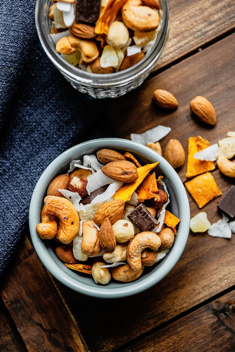 Tropical Trail Mix Recipe - AdventureBlooms