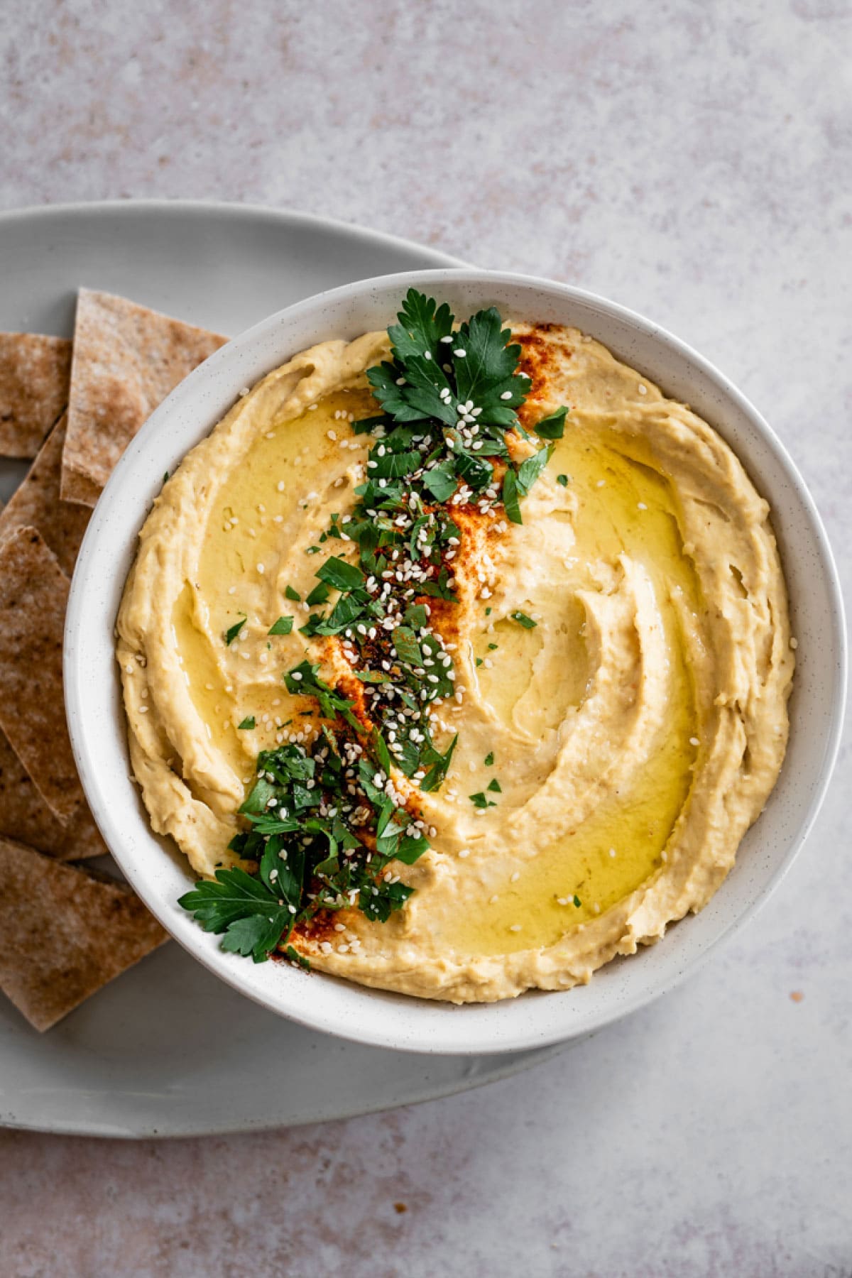 The Best Basic Hummus | The Crooked Carrot