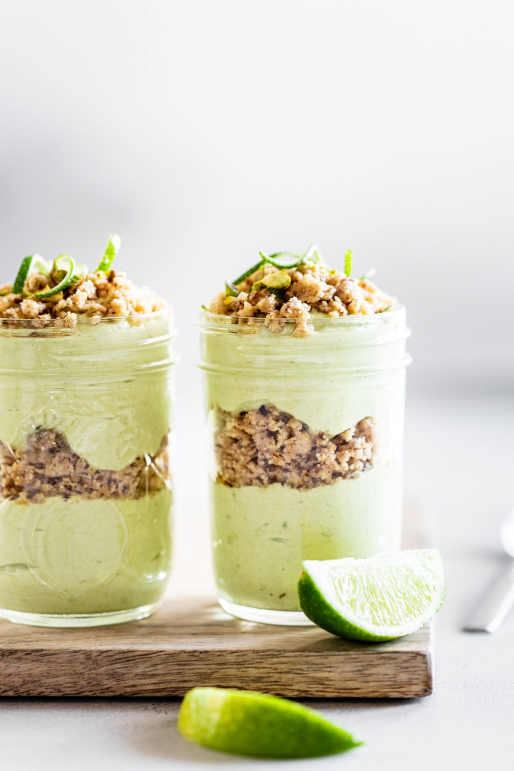 Key Lime Pie Parfait | The Crooked Carrot