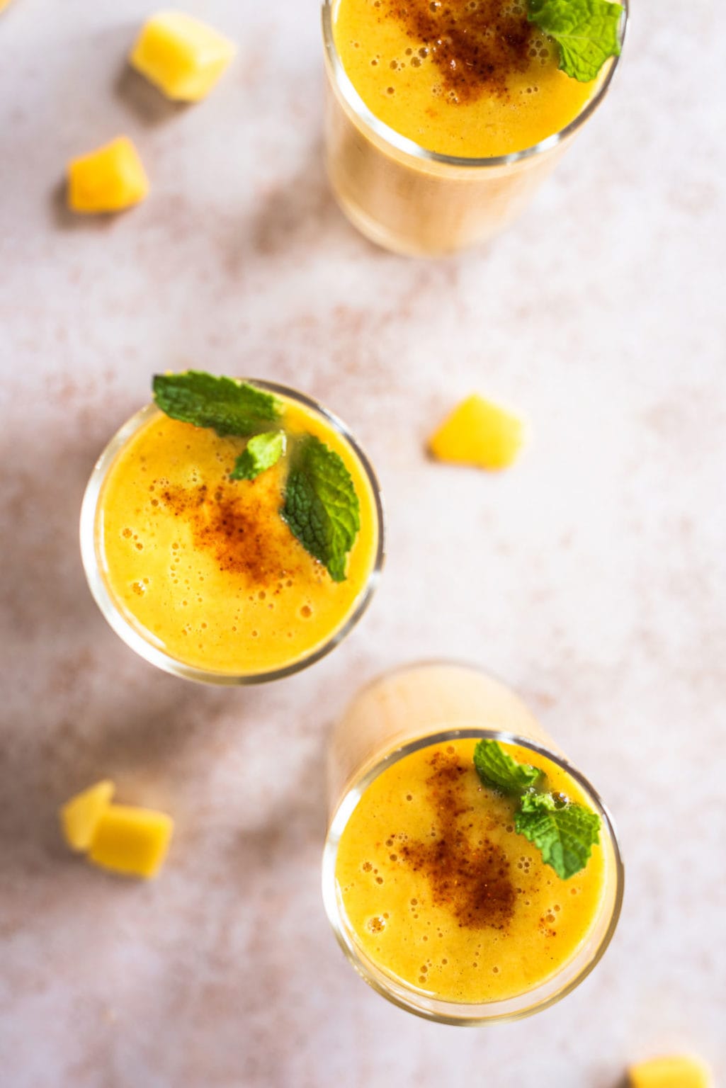 Mango Rum Lassi | The Crooked Carrot