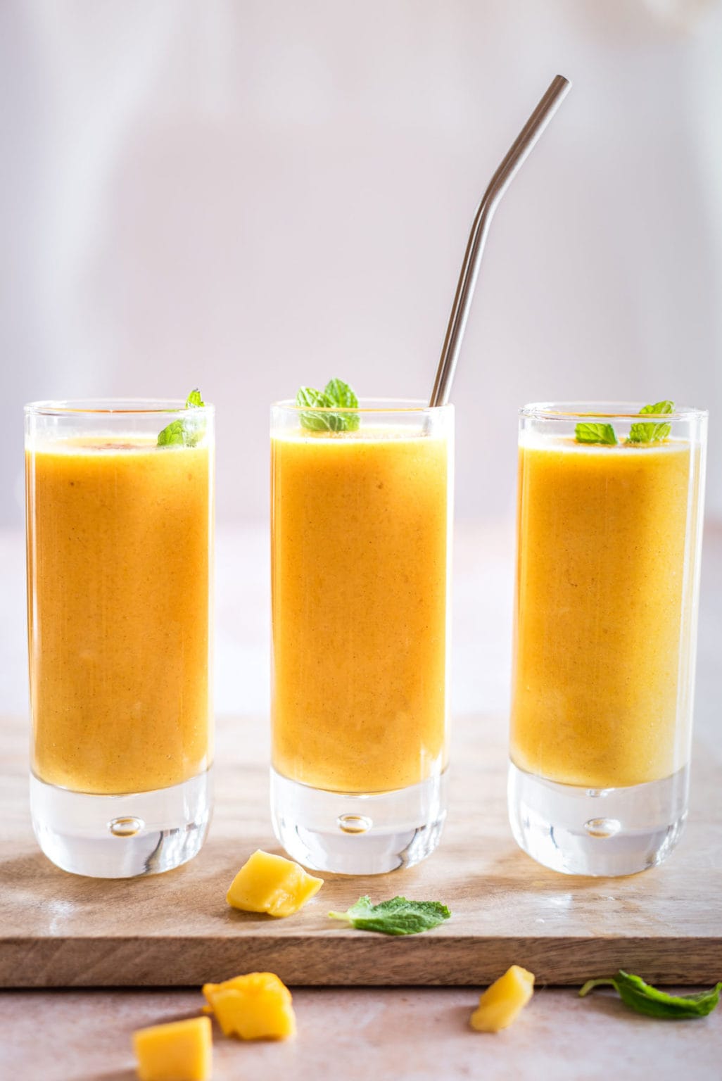 Mango Rum Lassi | The Crooked Carrot